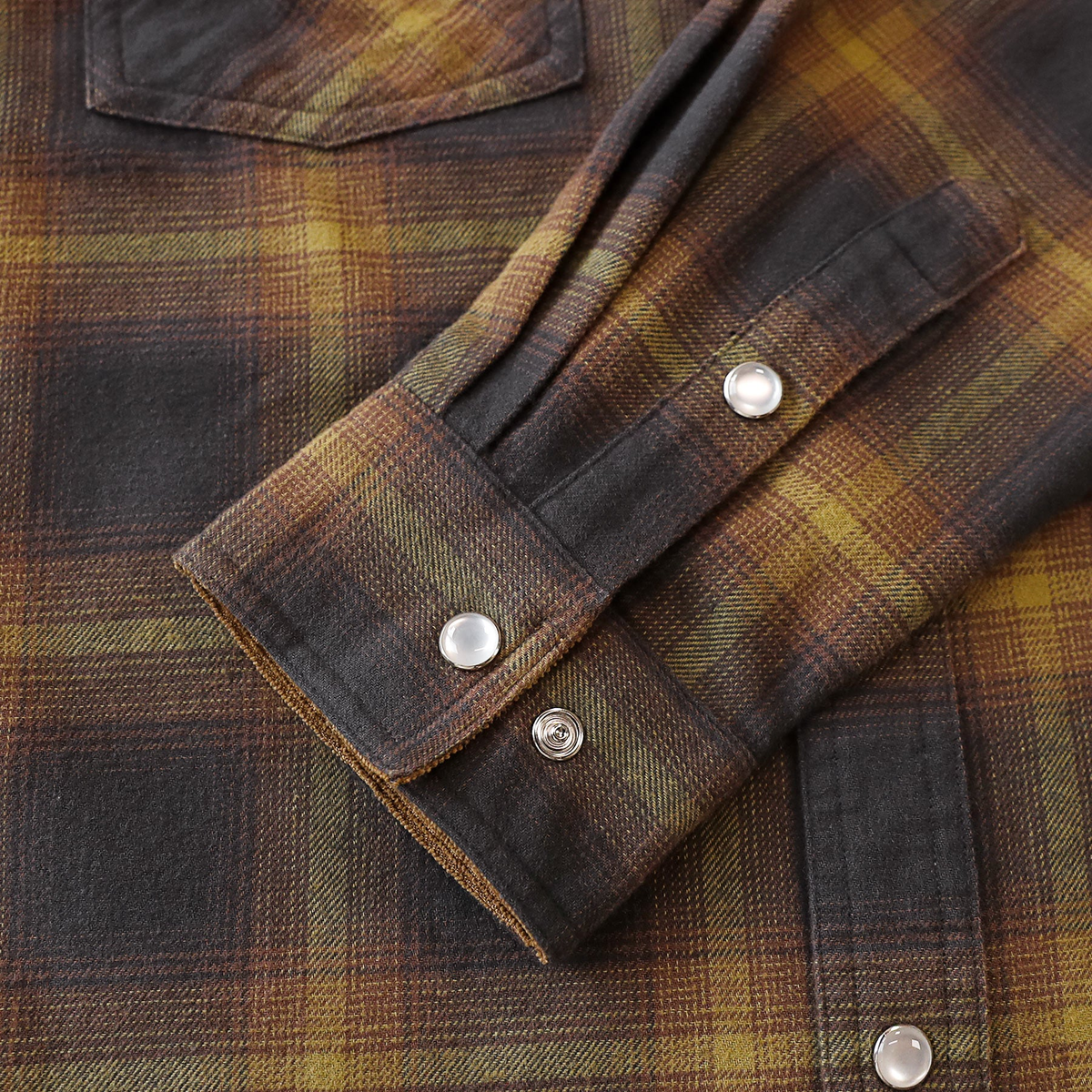 Flannel Casual Western Cowboy Plaid Shirts – Dubinik