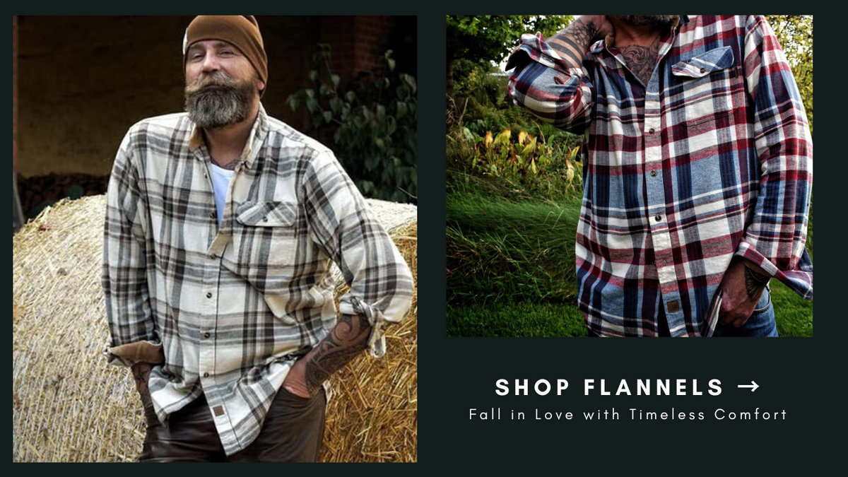 Angled Pockets Heavy Flannel – Dubinik